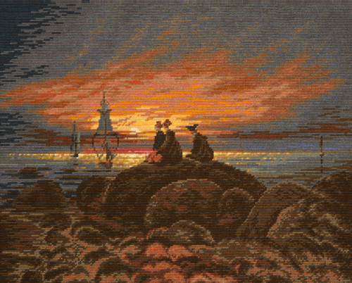 Wiehler Gobelin - Moonrise by the Sea